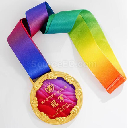 Wave Metal Medal - Corporate Gifts Supplier in Malaysia - Source EC
