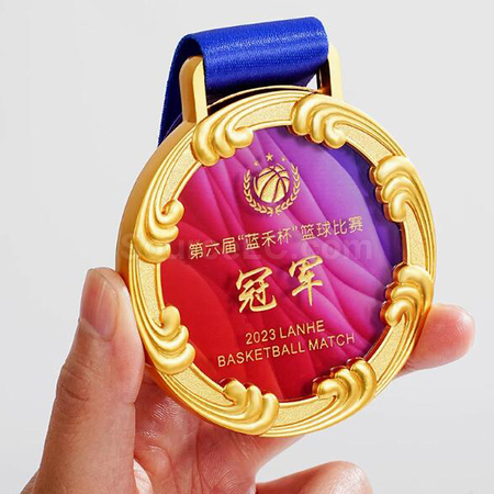 Wave Metal Medal - Corporate Gifts Supplier in Malaysia - Source EC