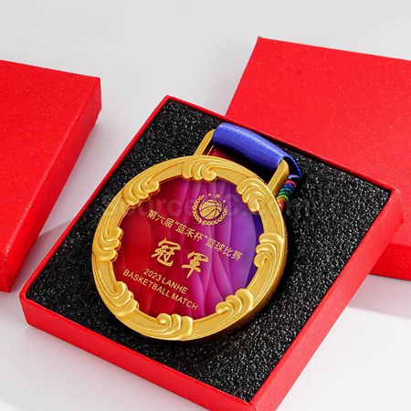Wave Metal Medal - Corporate Gifts Supplier in Malaysia - Source EC